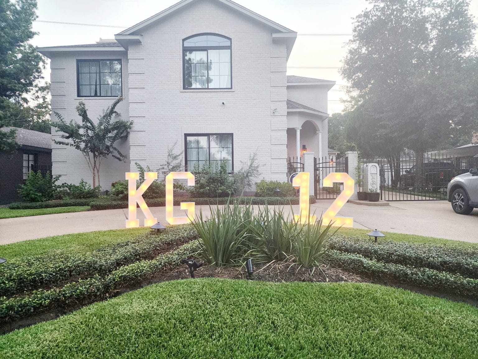 Marquee Letter Rental in Houston | Light-Up Letters for Events